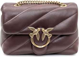 Pinko Pinko, Femme, Sacs, Brun, Taille: ONE Size Love Puff Mini Bag