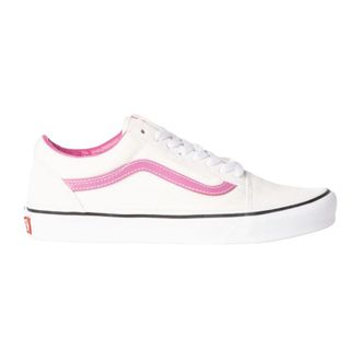 Vans Low-Top Sneakers mit pinkfarbenen Details - - Shoes - Damen - Wei&szlig; - 41 EU