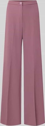 Rinascimento Wide Leg Stoffhose mit Knopfverschluss