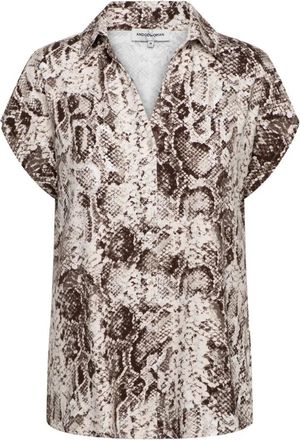&Co Woman Valetta Weave - - Blouses & Shirts - Damen - Braun - XS