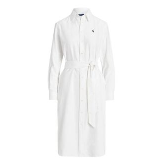 Polo Ralph Lauren Elegantes Kleid - - Dresses - Damen - Wei&szlig; - L