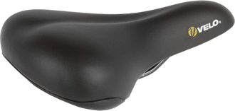 Velö Sattel Plush Damen, 250x190 mm, Schwarz