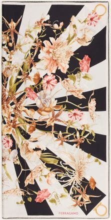 Ferragamo Ferragamo Seidentuch schwarz