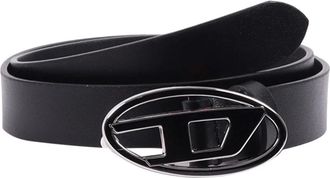 Diesel unisex, Accessoires, Noir, Taille: 80 CM B-1Dr 25 Leather D Logo Belt