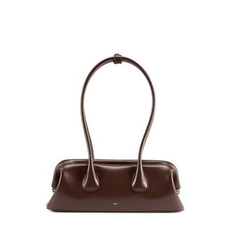 Osoi Sac port&eacute; &eacute;paule Boat Wide Mini en cuir