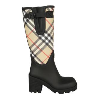 Burberry Femme, Chaussures, Noir, Taille: 35 EU Bottes de pluie
