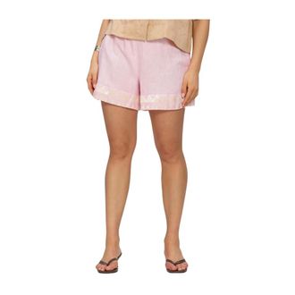 Greek Archaic Kori Short Shorts - - Shorts - Damen - Rosa - S