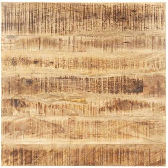 vidaXL Dessus de table Bois de manguier solide 25-27 mm 70x70 cm