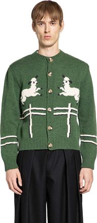 S.S.Daley Cyril Lamb Motif Cardigan