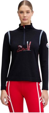 Newland Lady Wool T-neck - Femme - Sport - Bleu - Taille: 36 FR