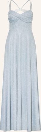 Vera Mont Vm Vera Mont Abendkleid Mit Cut-Outs Und Glitzergarn silber