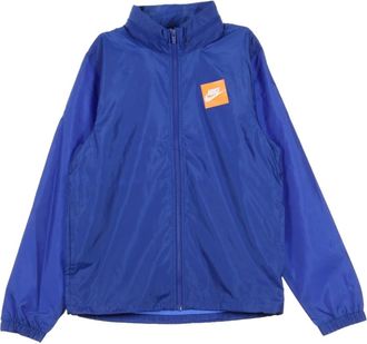 Nike Indigo Force Windbreaker Jacke - - Sport - Herren - Blau - XL