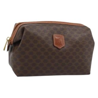 Celine Pre-owned Vintage Pouch - Femme - Pre-owned - Brun - Taille: ONE Size