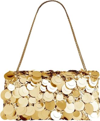 Paco Rabanne Femme, Sacs, Jaune, Taille: ONE Size Sacs &agrave; &eacute;paule