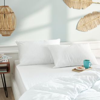 Univers D&eacute;cor Blanr&ecirc;ve Kopfkissen, Mikrofaser, weich, milbenabweisend, Soft & Care (2, Kopfkissen, Produktreihe weich, 45 x 70 cm)