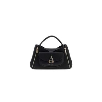 Guess Jessa Girlfriend Satchel - - Bags - Damen - Schwarzk - ONE SIZE