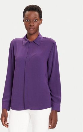 Liu Jo Hemd MF5147 T4241 Violett Regular Fit