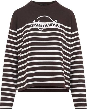 Moncler Rundhalspullover - Beige