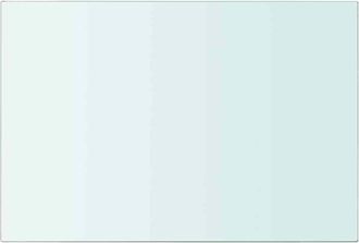 tidyard Regalboden Glas Transparent 30x20 cm, Sicherheitsglas Regal Glasregal Badablage f&uuml;r Kosmetik Handt&uuml;cher Duschgel243809