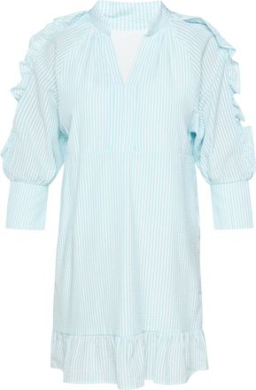 Usha Kleid Frauen hellblau