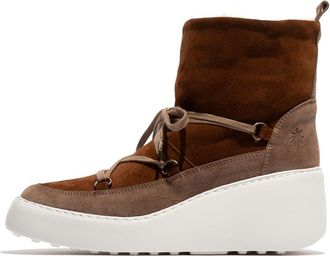 FLY London Fly London Damen Dere725fly Fashion Boot, Taupe Camel, 41 EU