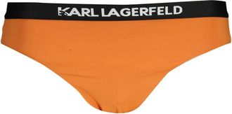 Karl Lagerfeld Femme, Sous-v&ecirc;tements, Orange, Taille: 38 FR Slip de bain