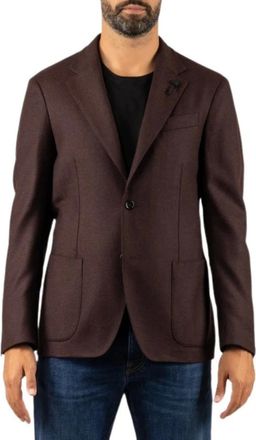 Lardini Giacca - Homme - Vestes - Brun - Taille: XL