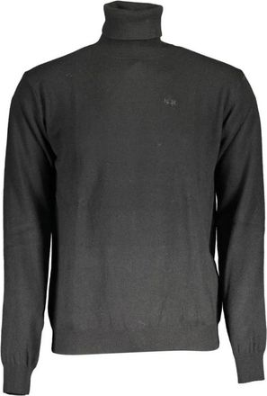 La Martina Homme, Pulls, Noir, Taille: XL Pull Noir en Laine