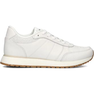 Woden Wei&szlig;e Leder Damen Sneakers Ronja - - Shoes - Damen - Wei&szlig; - 42 EU