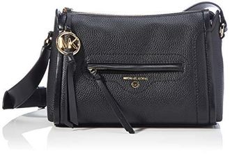 Michael Kors Carine, Sac à Main Femme, Noir, L