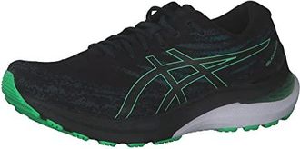 Asics Kayano 28 Chaussure de Course sur Route, Homme, BLACK/NEW LEAF, 42.5 EU