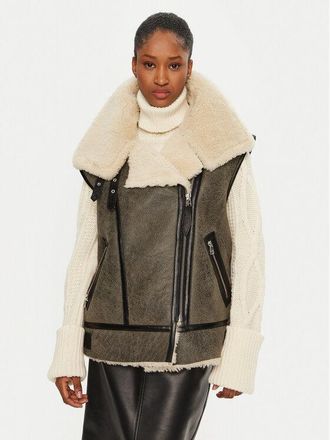 Serge Pariente Bodywarmer Christelle Grau Relaxed Fit