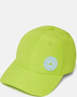 Stella McCartney Baseball Cap, Woman, Semi-Solar Slime/Glow Blue
