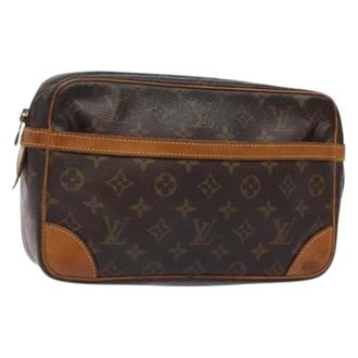 Louis Vuitton Pre-owned Canvas clutches - - Pre-owned - Damen - Braun - ONE SIZE