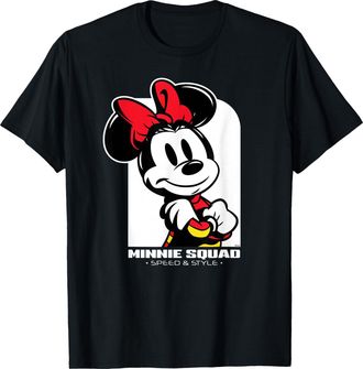 Disney Racing Minnie Squad Speed & Style Race Car Driver T-Shirt