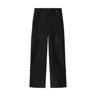 Off-white Stylische Weite Hose - - Trousers - Herren - Schwarzk - L