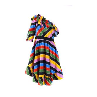 Philosophy di Lorenzo Serafini Femme, Robes, Multicolore, Taille: 40 FR Robe de Soirée Élégante pour Femmes