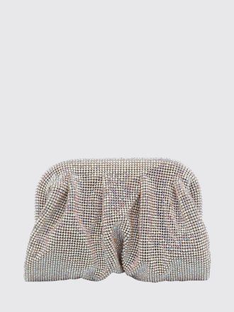 Benedetta Bruzziches Mini sac Venus en maille de cristal drap&eacute;e avec sangle