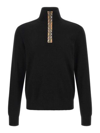 Burberry Rundhalspullover - Schwarz