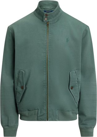 Ralph Lauren Ungefütterter Baumwollblouson mit Logo-Aufnäher in