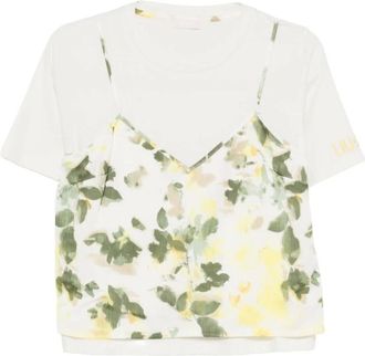Liu Jo Femme, Tops, Multicolore, Taille: 38 FR T-shirt