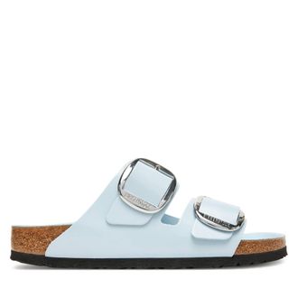 Birkenstock Pantoletten Birkenstock Arizona Big Buckle Hex 1030374 Himmelblau