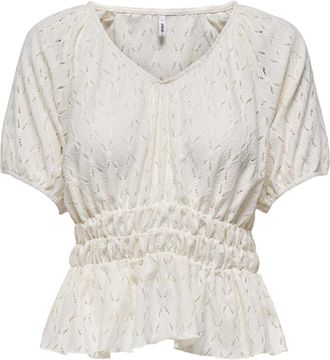 Only Onlrosa 2/4 V-Neck Top Box JRS