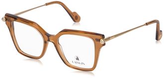 Lanvin LNV2630 208 Caramel Eyewear Woman Acetato, Square, 51