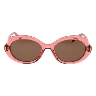 Loewe Schmale ovale Sonnenbrille - - Accessories - Damen - Rosa - ONE SIZE