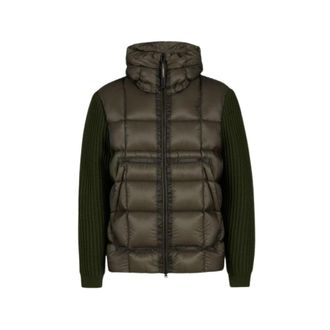 C.P. Company Goggle Crew Knit - - Jackets - Herren - Gr&uuml;n - L