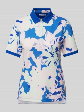 Brax Regular Fit Poloshirt mit floralem Print Modell STYLE. Cila