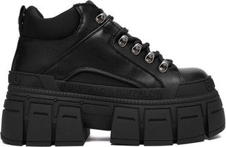 Buffalo Halbschuhe Gospher Hike LO 1622592 Schwarz