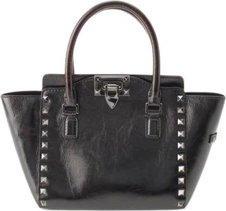 Valentino Pre-owned Satchel - Femme - Pre-owned - Noir - Taille: ONE Size