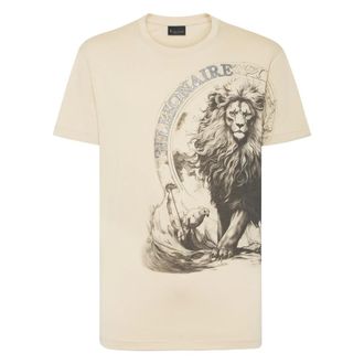 Billionaire Boys Club Homme, Tops, Beige, Taille: 2XL T-Shirt Col Rond